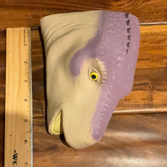 Disney | Toys | Vintage Disney Purple And Tan Dinosaur Hand Puppet ...